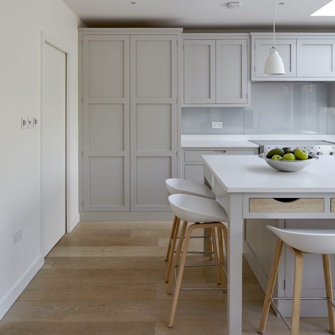 Claygate - Handleless Painted Shaker Kitchen - Higham Furniture