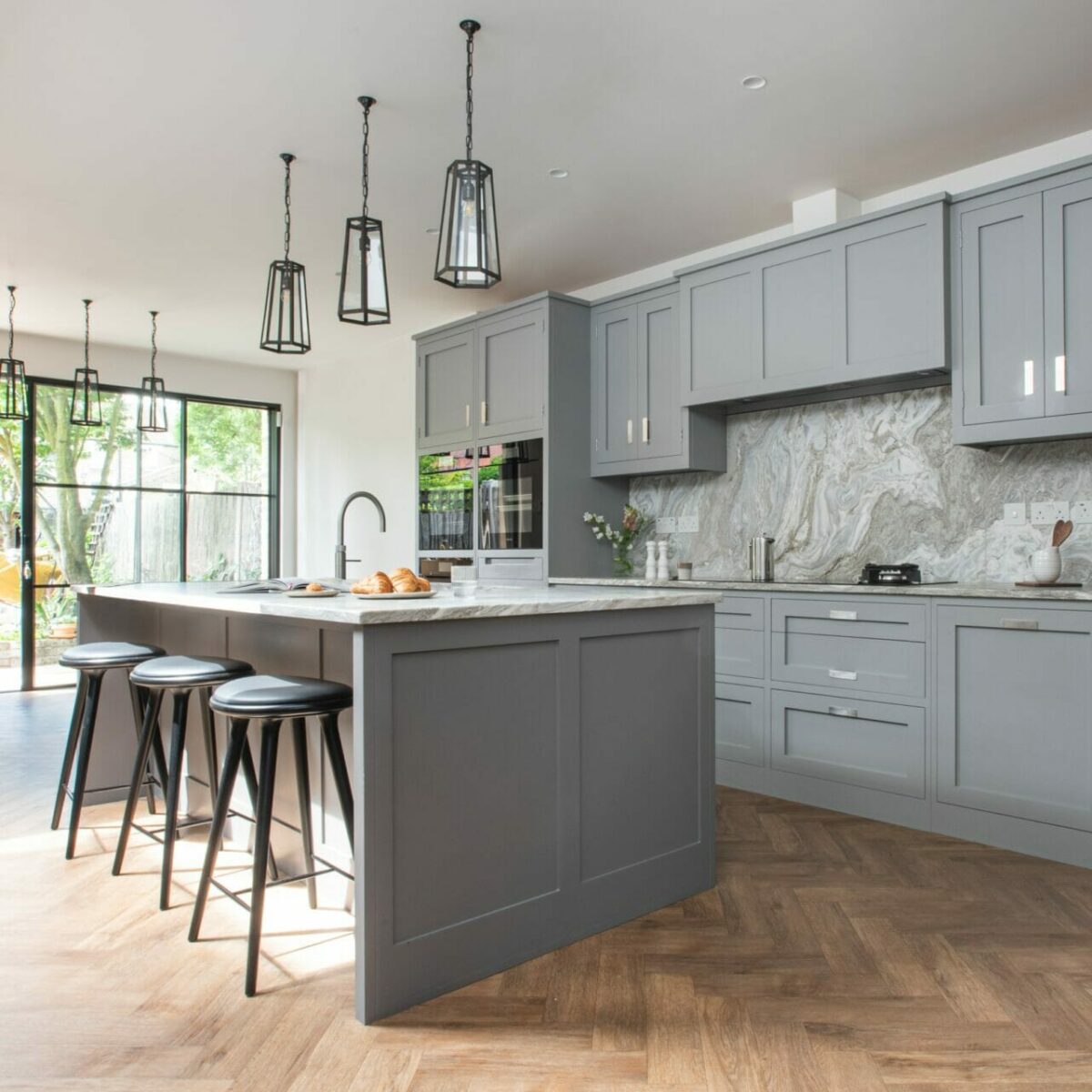 Kitchen Project Walthamstow - Handless Kitchen Shaker | Higham